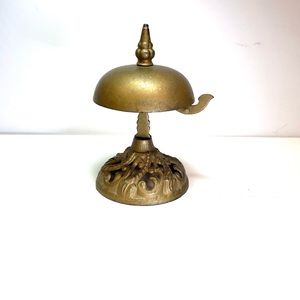 Accents | Antique Desk Bell Front Desk Hotel Reception Bell Shop ...